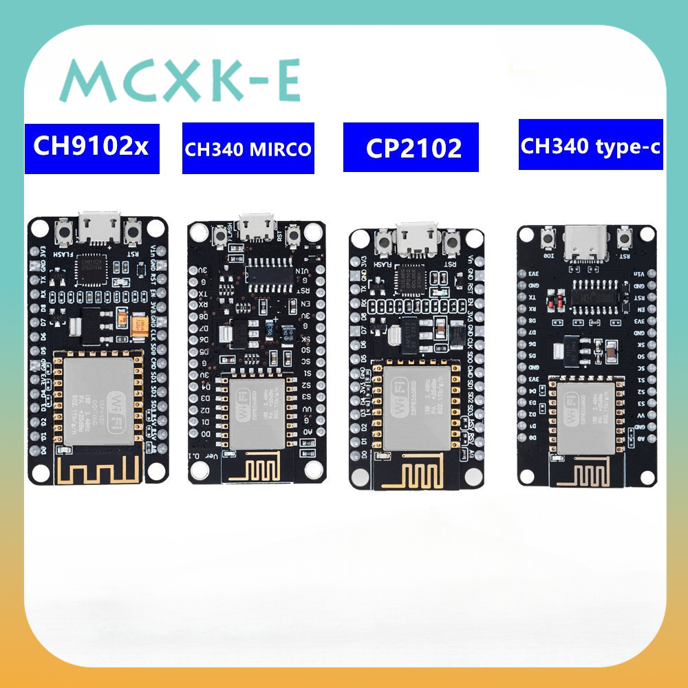 Wireless module CH340/CP2102/CH9102X NodeMcu V3 V2 Lua WIFI Internet of ...