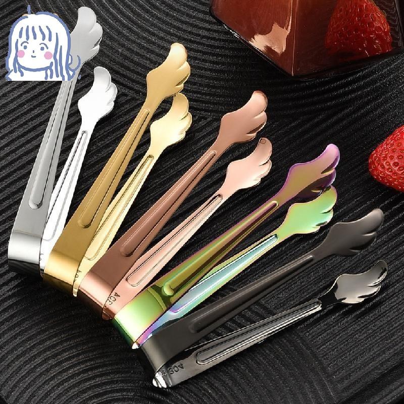 Stainless Steel Square Sugar Tongs, Ice Cube Tongs, Winged Ice Tongs ...