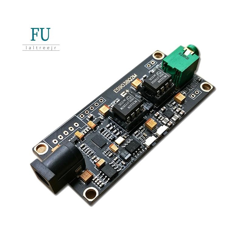 ES9038Q2M Decoding Board I2S Input Asynchronous USB Module Decoders Component DSD512 PCM768KHz ...