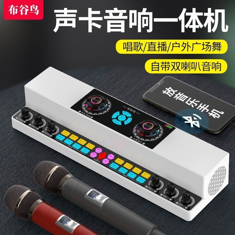 Cuckoo Y6 Sound Card Audio All-in-One Machine Live Singing Audio Indoor ...