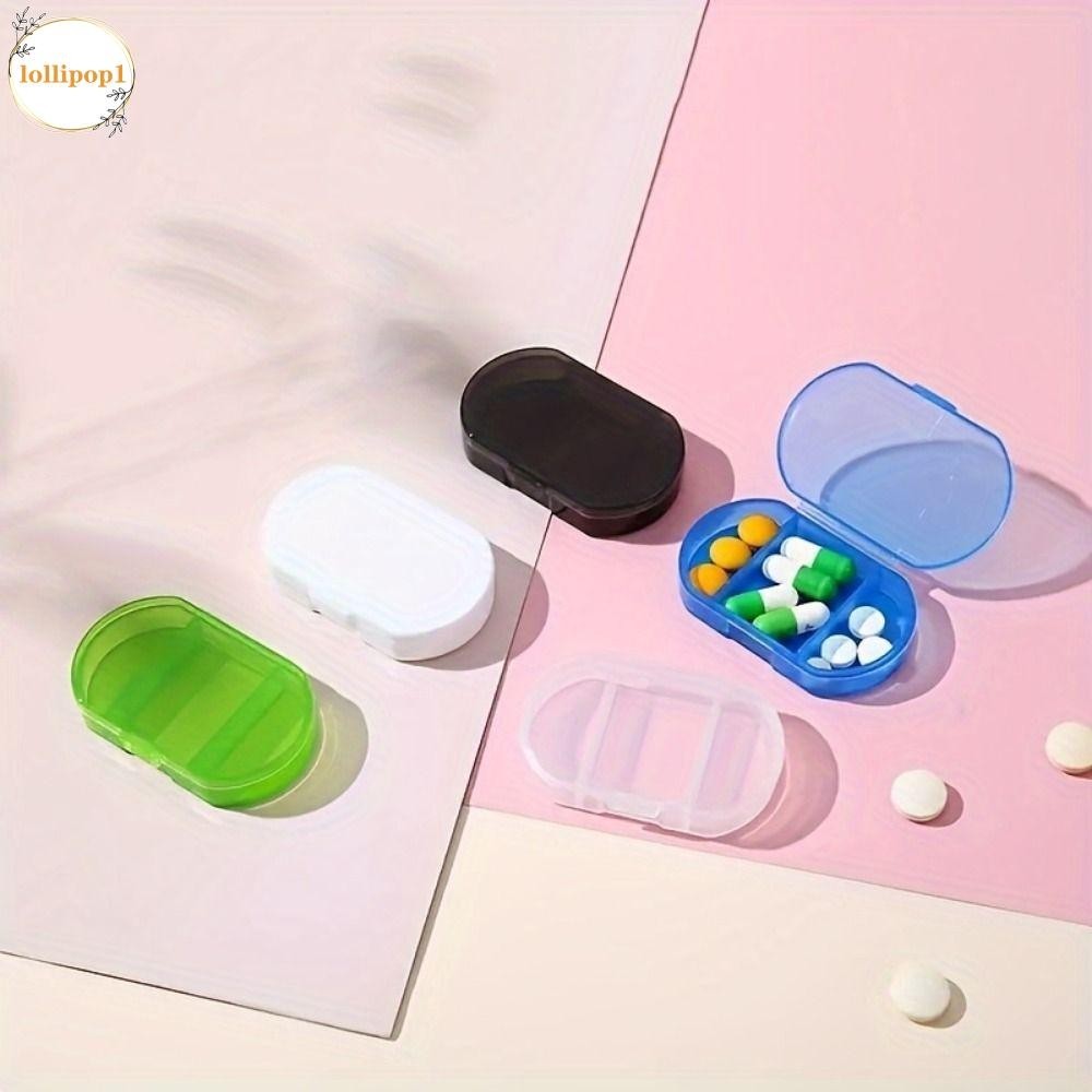 LOLLIPOP1 Small Medicine Box, Portable Moisture-proof Mini Pill Box ...