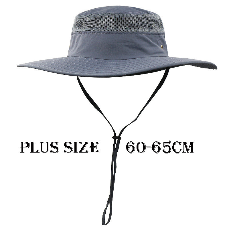 Quick Drying Fisherman Caps big size 58-64 cm Women Men Summer Outdoor ...
