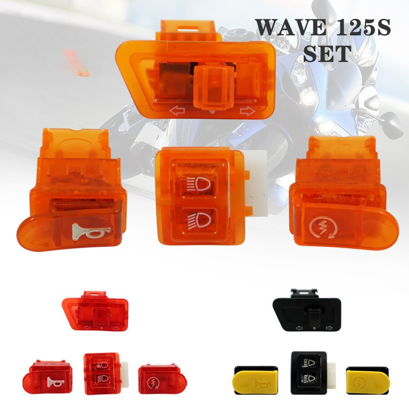 LT HONDA WAVE 125S/X/ULTIMO/WAVE 100R HANDLE SWITCH SET | Shopee Singapore