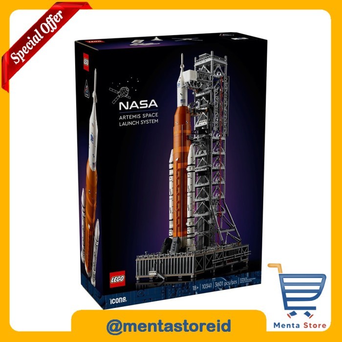 Lego Icons 10341 NASA Artemis Space Launch System Tower Human ...