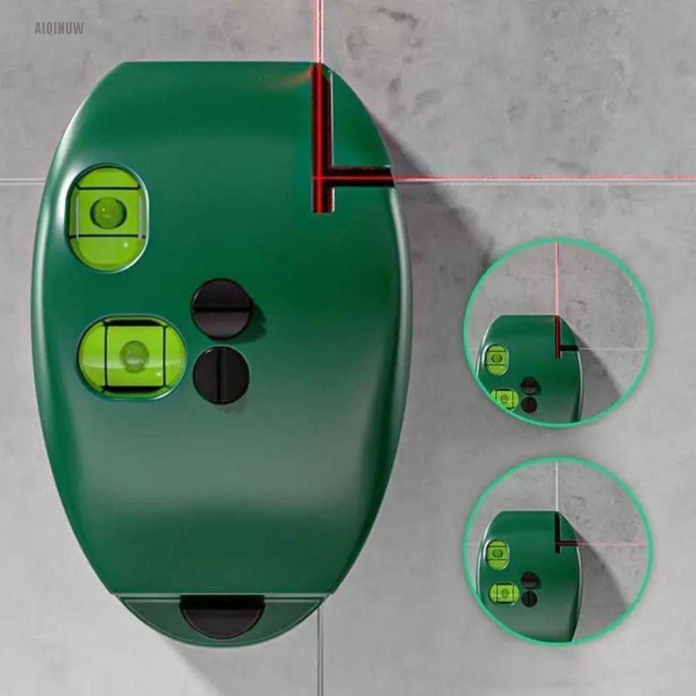 AIQINUW Mouse Laser Level, Infrared Vertical Right Angle Bubble Level ...