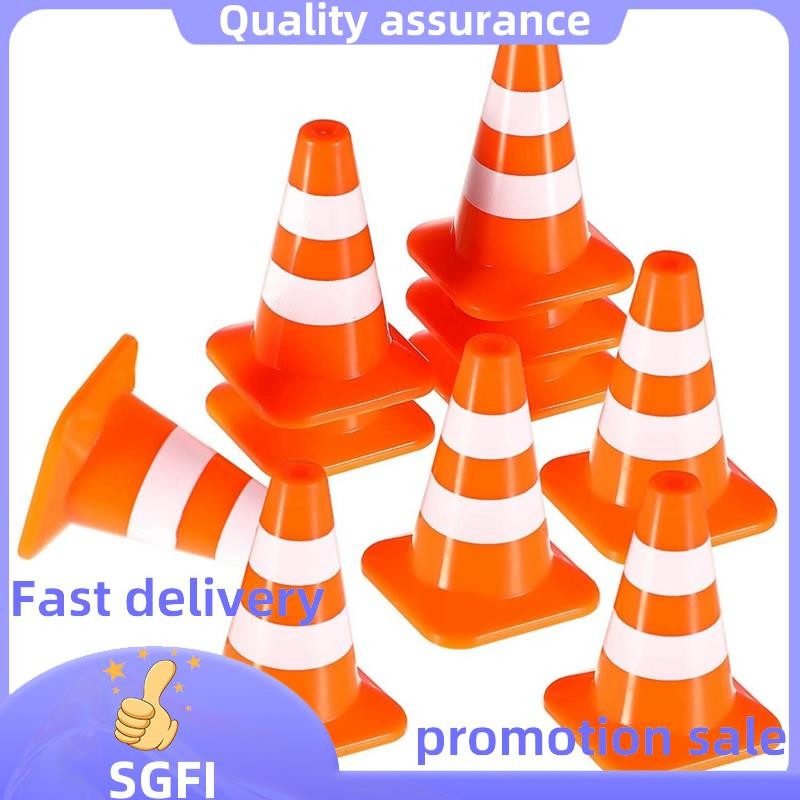 Mini Traffic Cones 10Pcs Miniature Road Cones Kids Traffic Cones Set ...