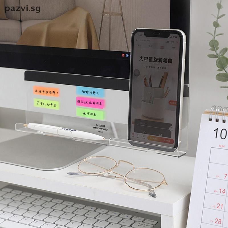 pazvisg Creative Acrylic Monitor Message Memo Board Sticky Notes Board ...