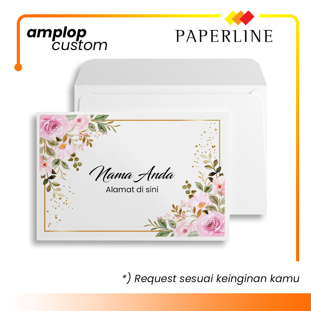 V1 - AESTHETIC WEDDING ENVELOPE / CUSTOM PAPERLINE ENVELOPE ACCORDING ...