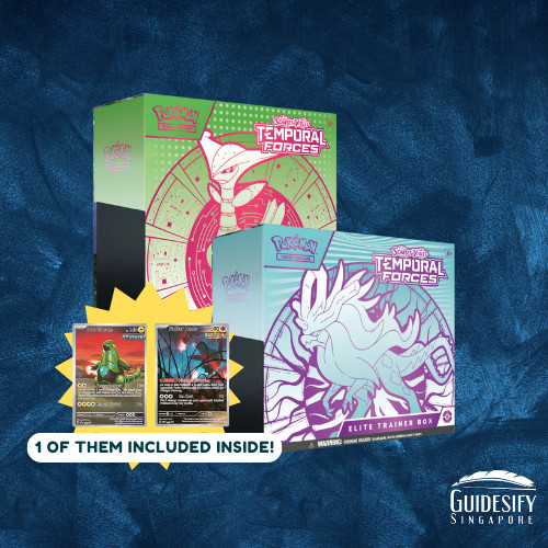 [FREE GIFT] Pokemon TCG SV05 Temporal Forces Elite Trainer Box ETB ...