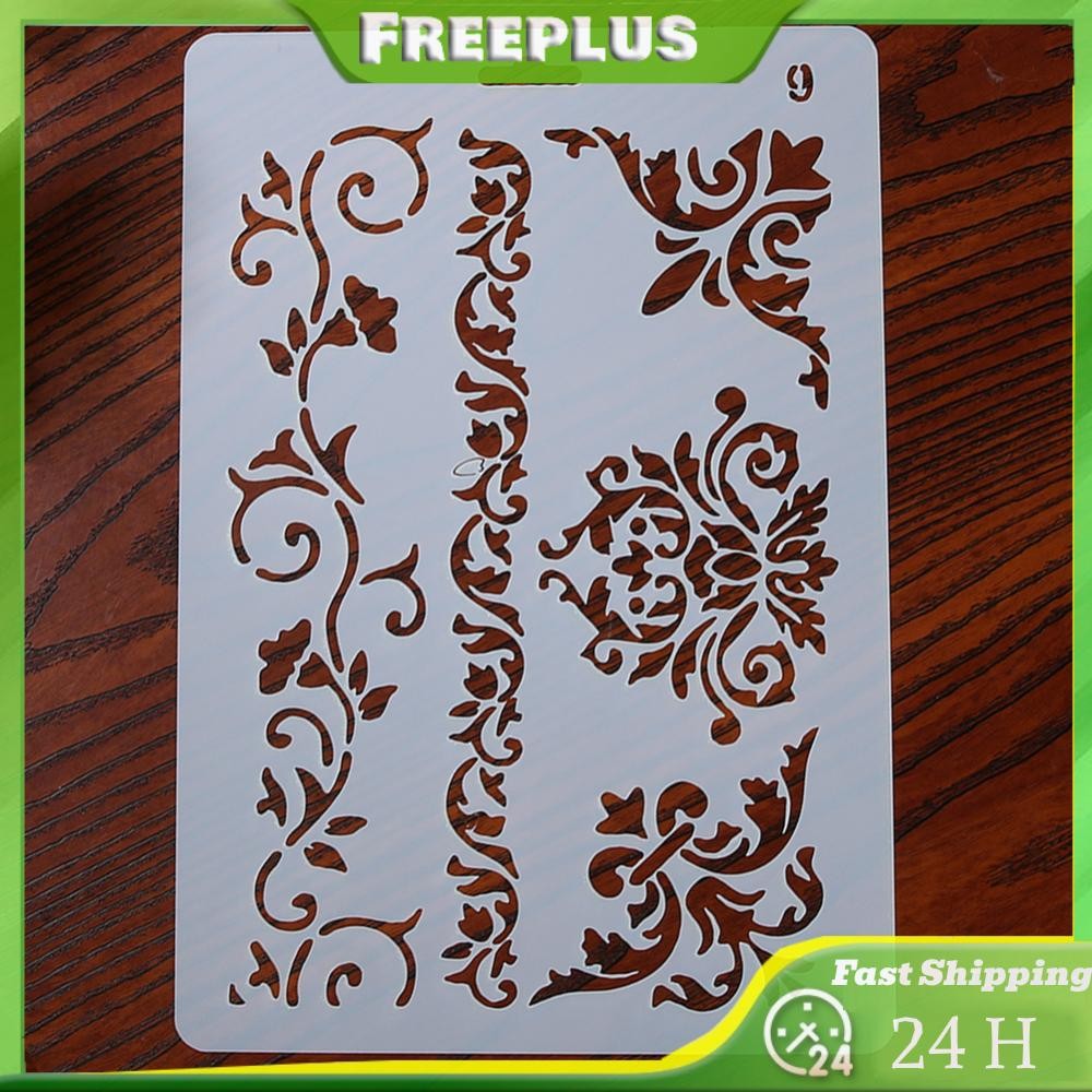 1pc DIY Theme Hollow Ruler Template Photo Album Drawing Tool Lace Edg ...