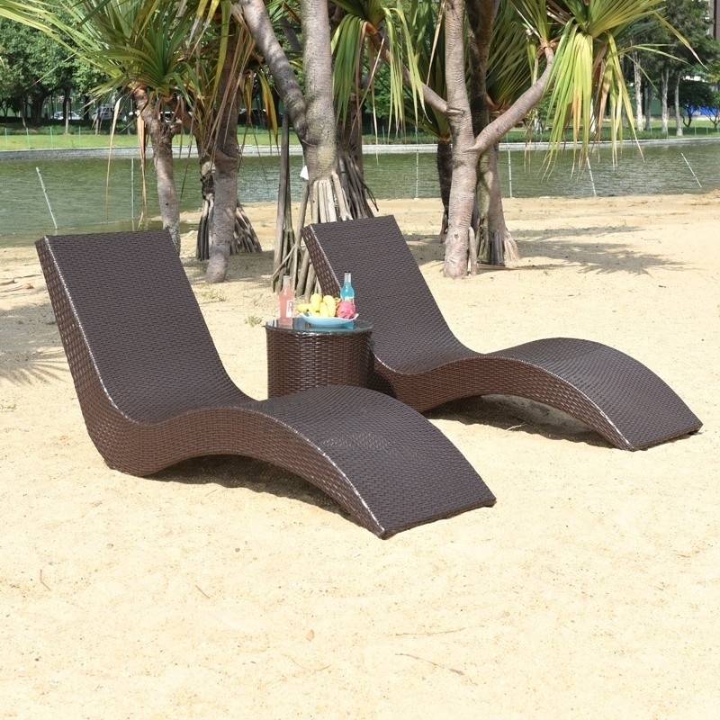 Outdoor S Reclining Bed Leisure Outdoor Courtyard Recliner Chair ...