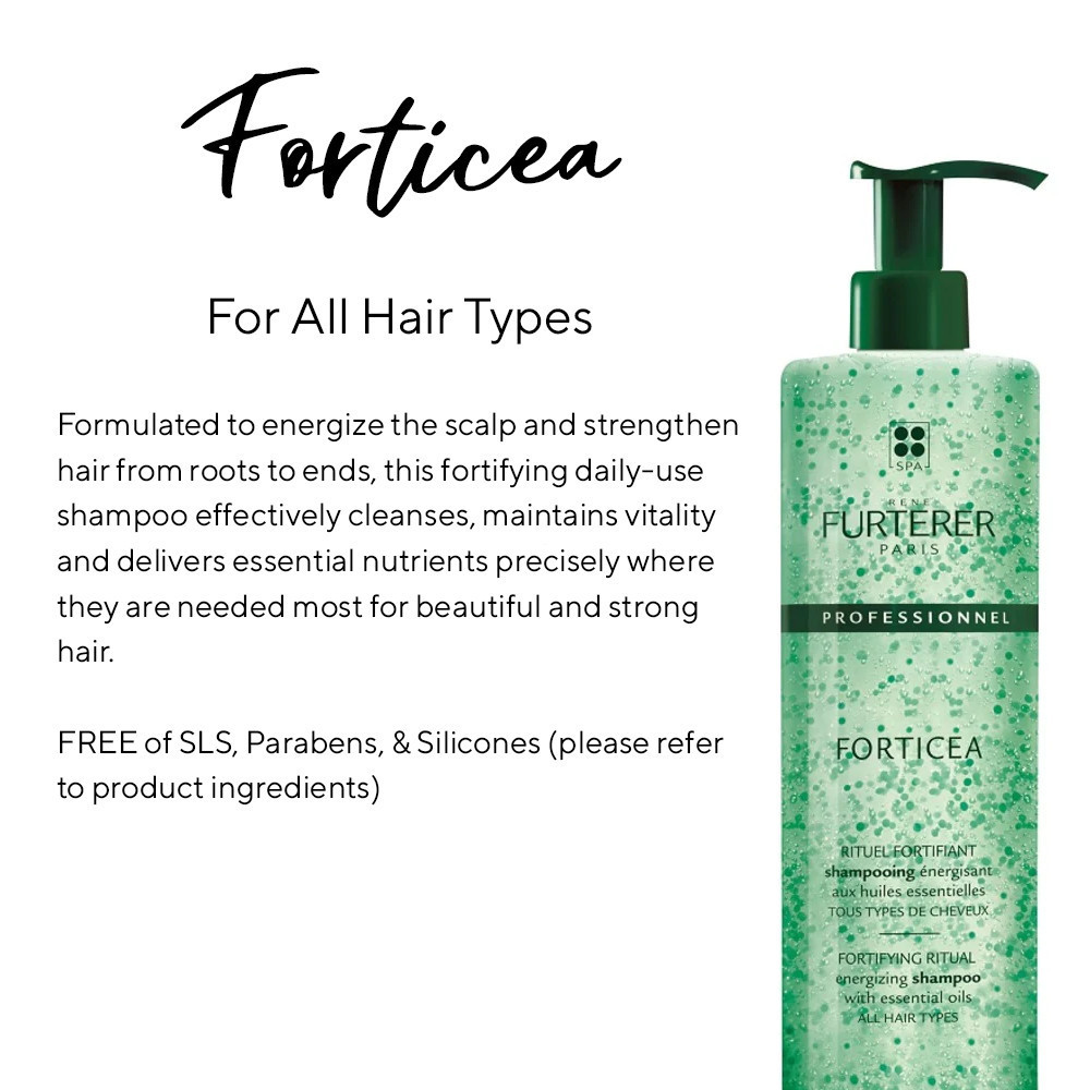【SG MALL】Rene Furterer Forticea Energizing Shampoo 50ml/200ml / 250ml ...