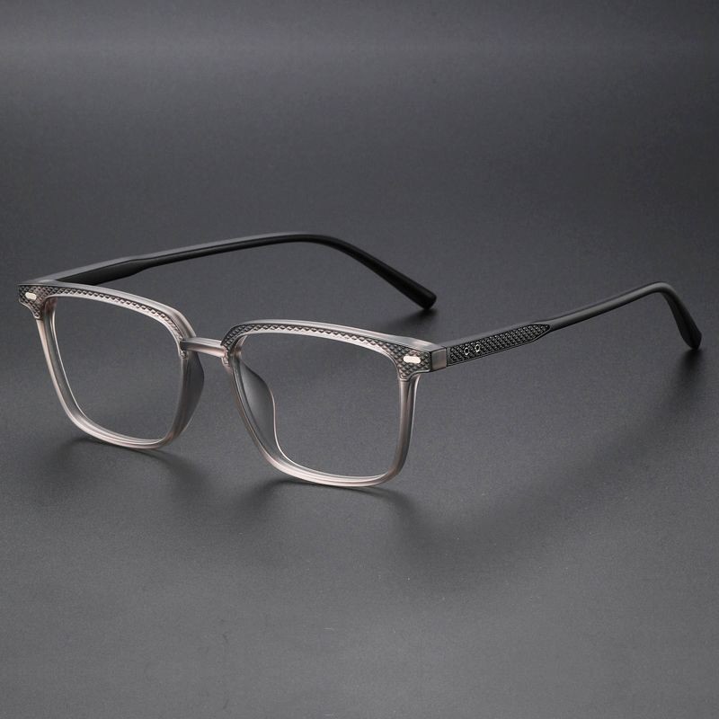 Frosted Optical Glasses Frame TR90 Men Square Retro Eyeglasses Women ...