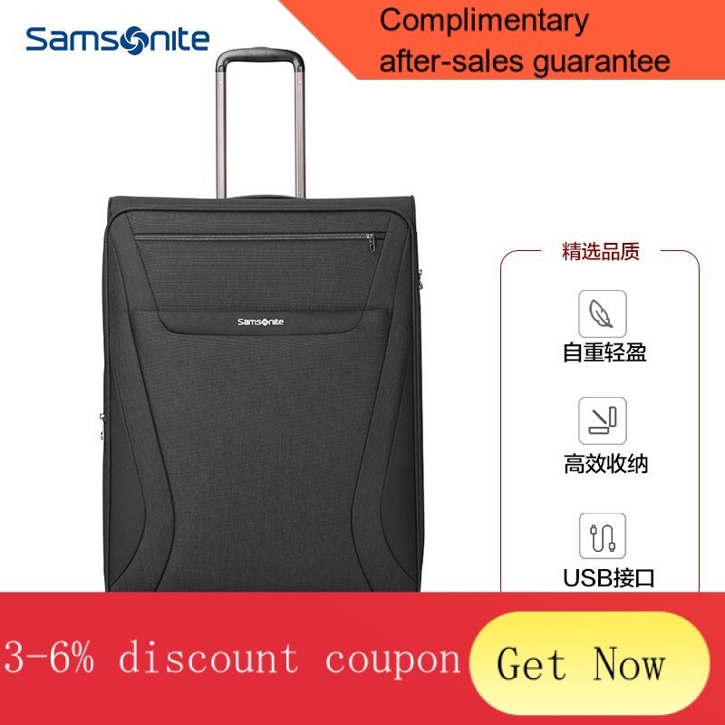 YQ44 samsonite/Samsonite Trolley Case Unisex Luggage Universal Wheel ...