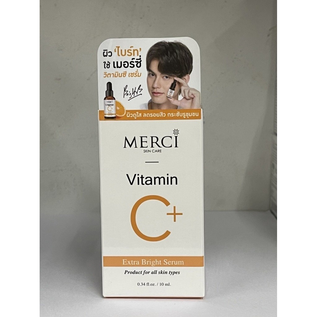 MERCI Vitamin C Extra Bright Serum (1 Bottle) | Shopee Singapore