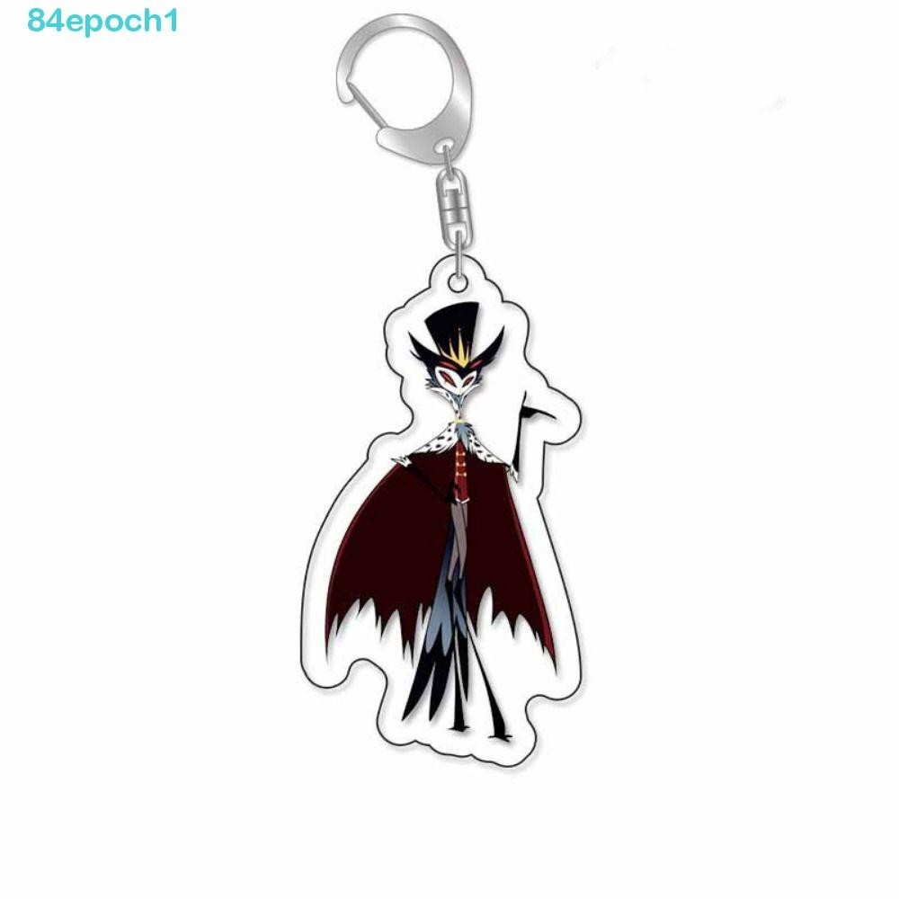 [READY STOCK] Hazbin Hotel Keyring, Radio Demon Alastor Hazbin Keychain ...