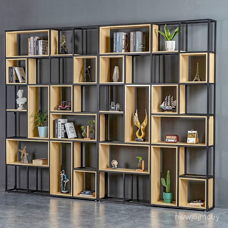 J-9/American Style Storage Rack Office Partition Display Shelf Floor ...