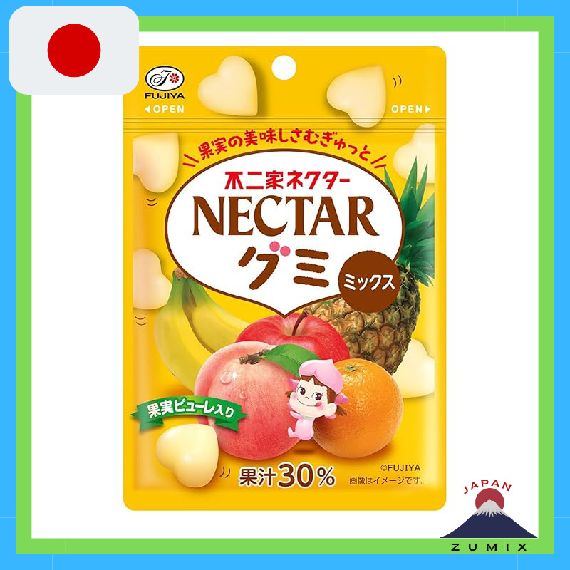 Fujiya Nectar Gummies (Mix) 48g × 10 bags【Direct from Japan】 | Shopee ...