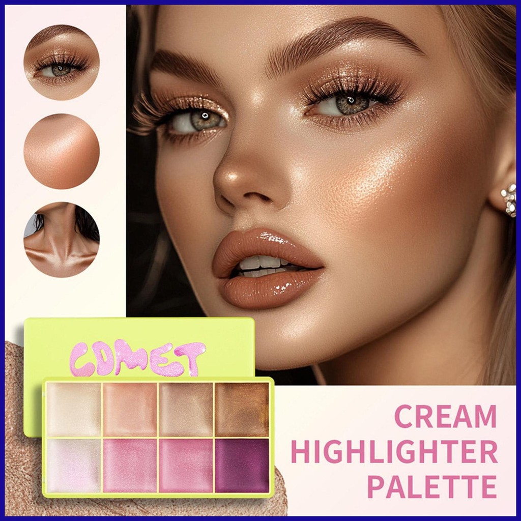 Highlighting Contour Palette 8 Colors Face Foundation Palette Smudge ...