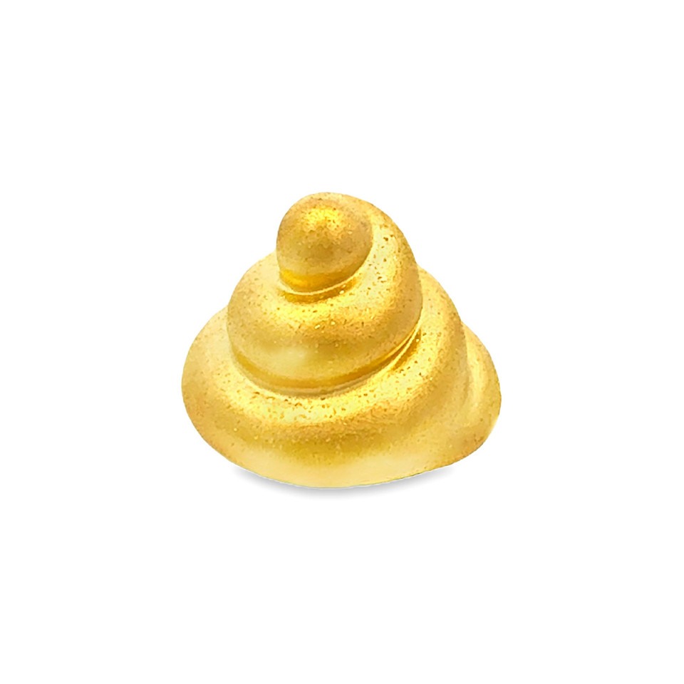 Top Cash Jewellery 999 Pure Gold Good Luck Poop Display Piece | Shopee ...