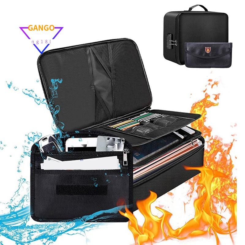 Fireproof File Organizer Bags,Fireproof and Waterproof Document Box ...
