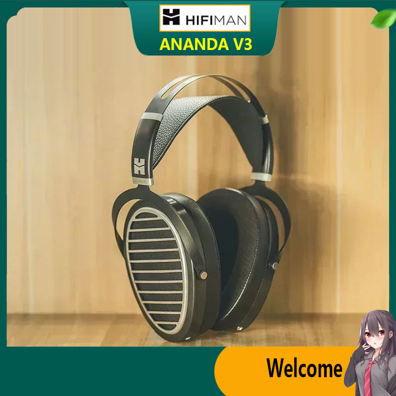 HIFIMAN Ananda V3 Stealth Magnet Open-Back Over-Ear Full-Size Planar ...