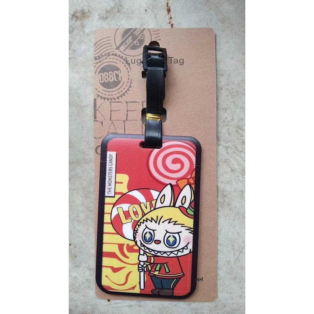 Travel Must-Have Boarding Pass Trailer Pass Cute Labubu Hard Shell ...