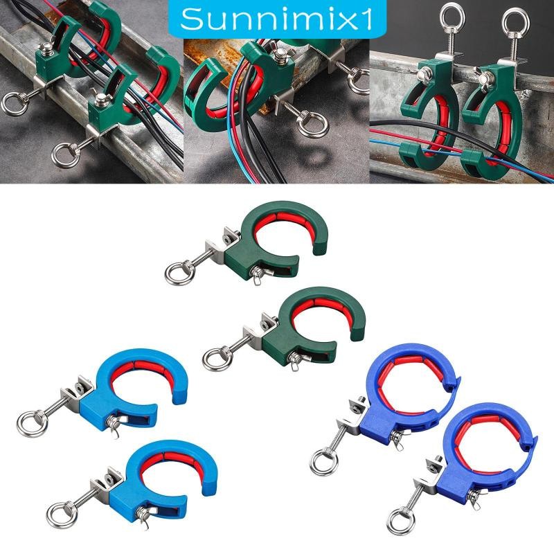 [Sunnimix1] 2 Pieces Cable Tray Rollers Wire Guide Accessories Wire ...