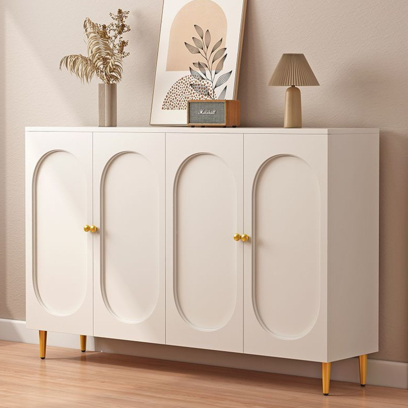 Shoe Cabinet New Multi-Layer Pine Sideboard Living Room Kitchen 120cm ...