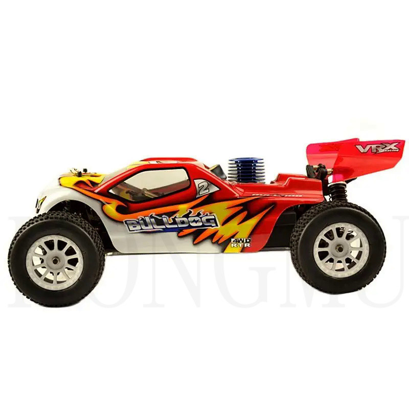 VRX Racing 1/10 Scale 4WD Nitro Powered RC Car, Powerful Force.18 ...