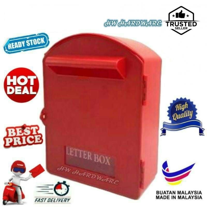 LETTER BOX PVC PLASTIC PETI SURAT PLASTIC HIGH QUALITY MADE IN | Shopee ...