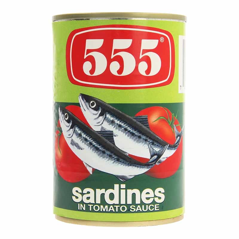 555 Sardines In Tomato Sauce, 425g | Shopee Singapore