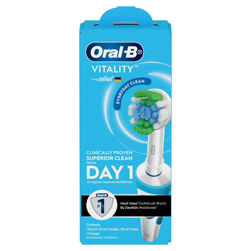 Oral-B Vitality Everyday Clean Handle 1s | Shopee Singapore