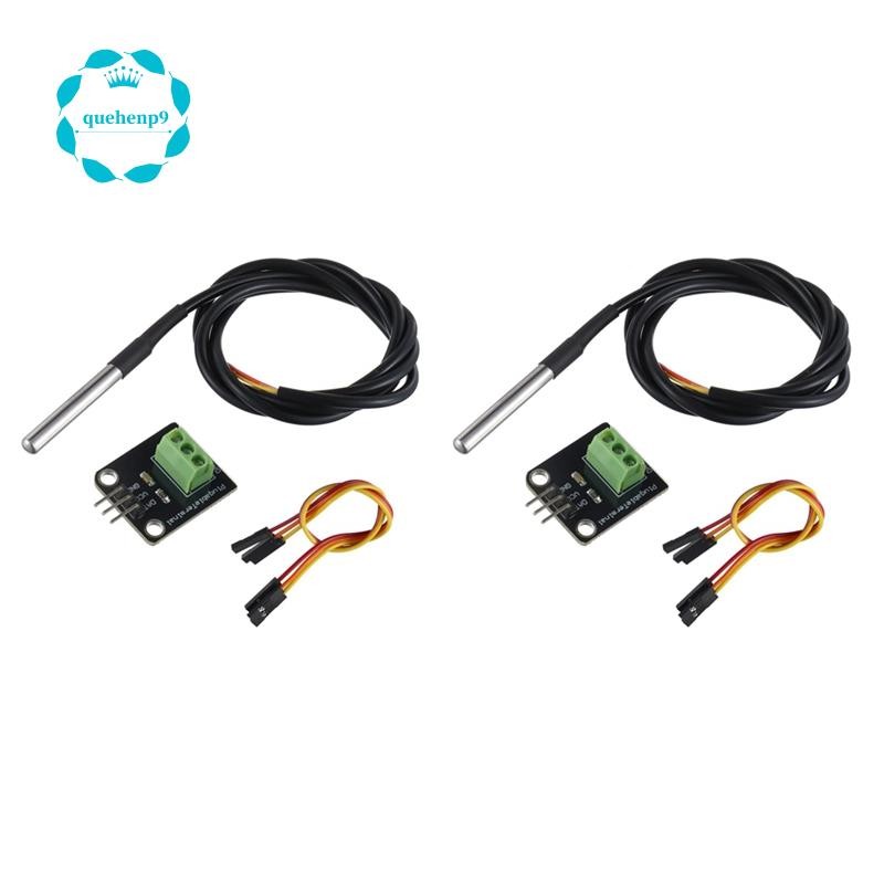 BOJACK DS18B20 Temperature Sensor Module Kit with Waterproof Stainless ...
