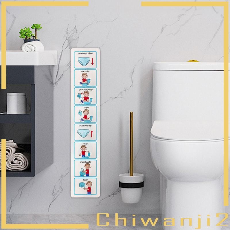 [Chiwanji2] Visual Schedule for Kids Toilet Training Chart for Home ...