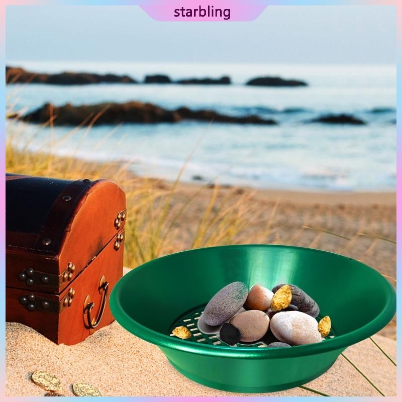 Star Mini Stackable Sifting Pan 14 Inch Gold Pan Sieve Sand Basin Gold ...