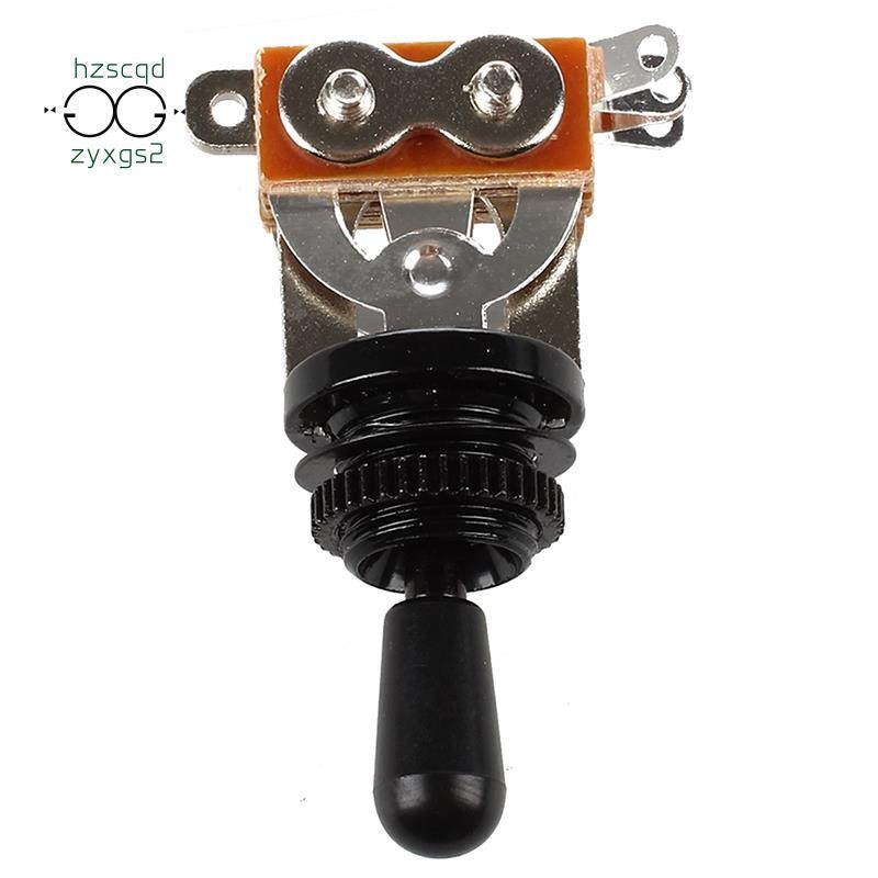 Black Tip 3 Way Toggle Switch Pickup Selector for Electric Guitar | Shopee Singapore