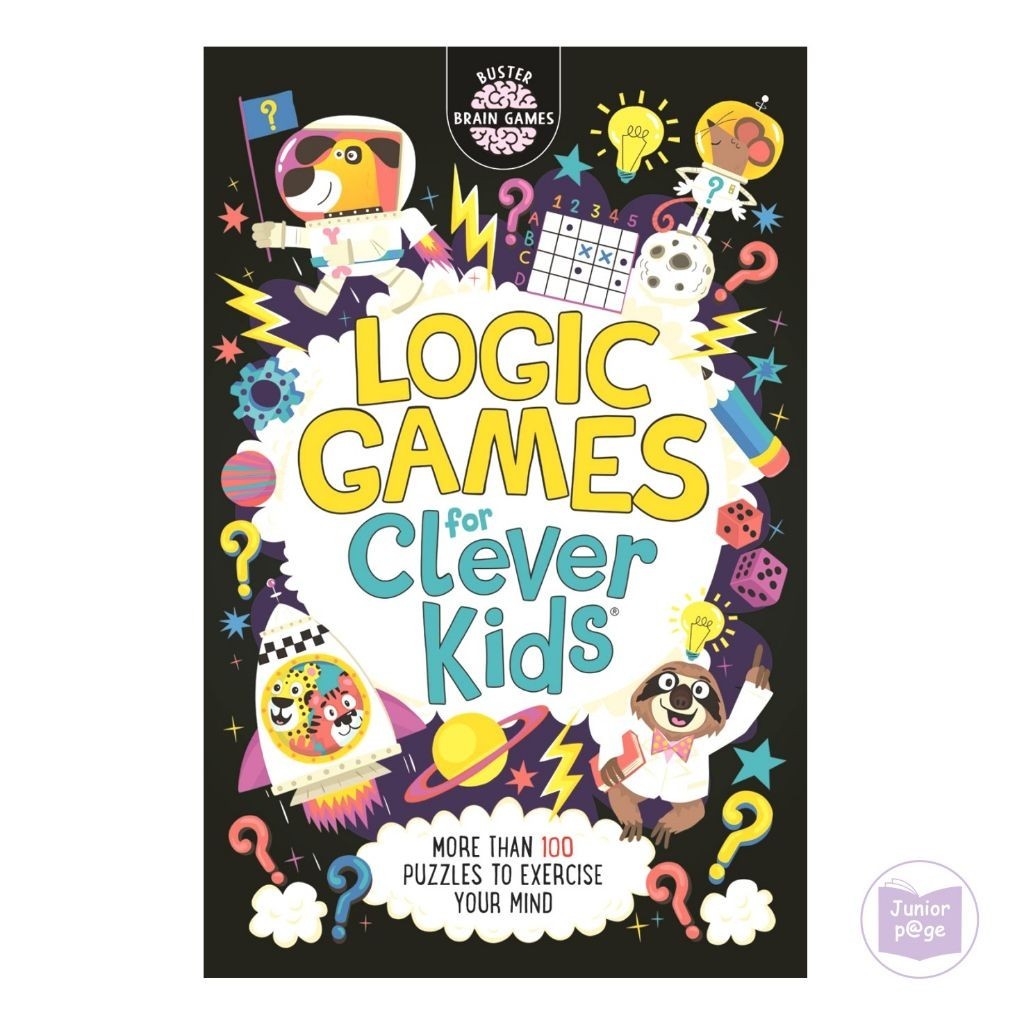 Logic Games for Clever Kids (Buster Brain Games) | Shopee Singapore