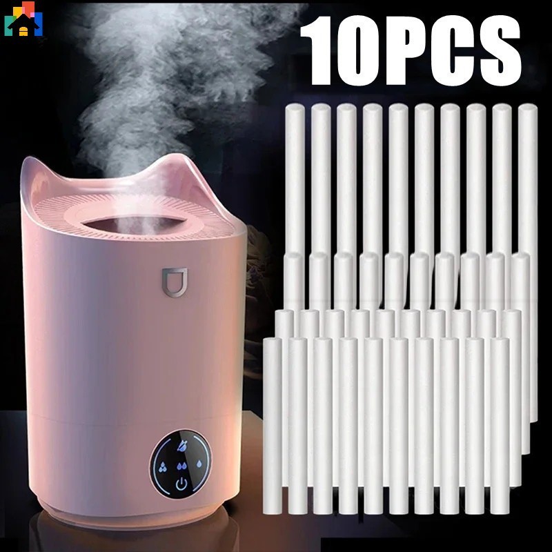 10Pcs Humidifier Filter Cotton Core Replacement Aroma Diffuser Filter ...