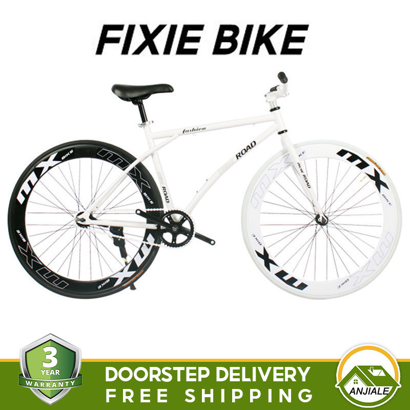 AJ Fixie Bicycle / 24 27 Variable Speed Bicycle / Dual Disc Brake ...