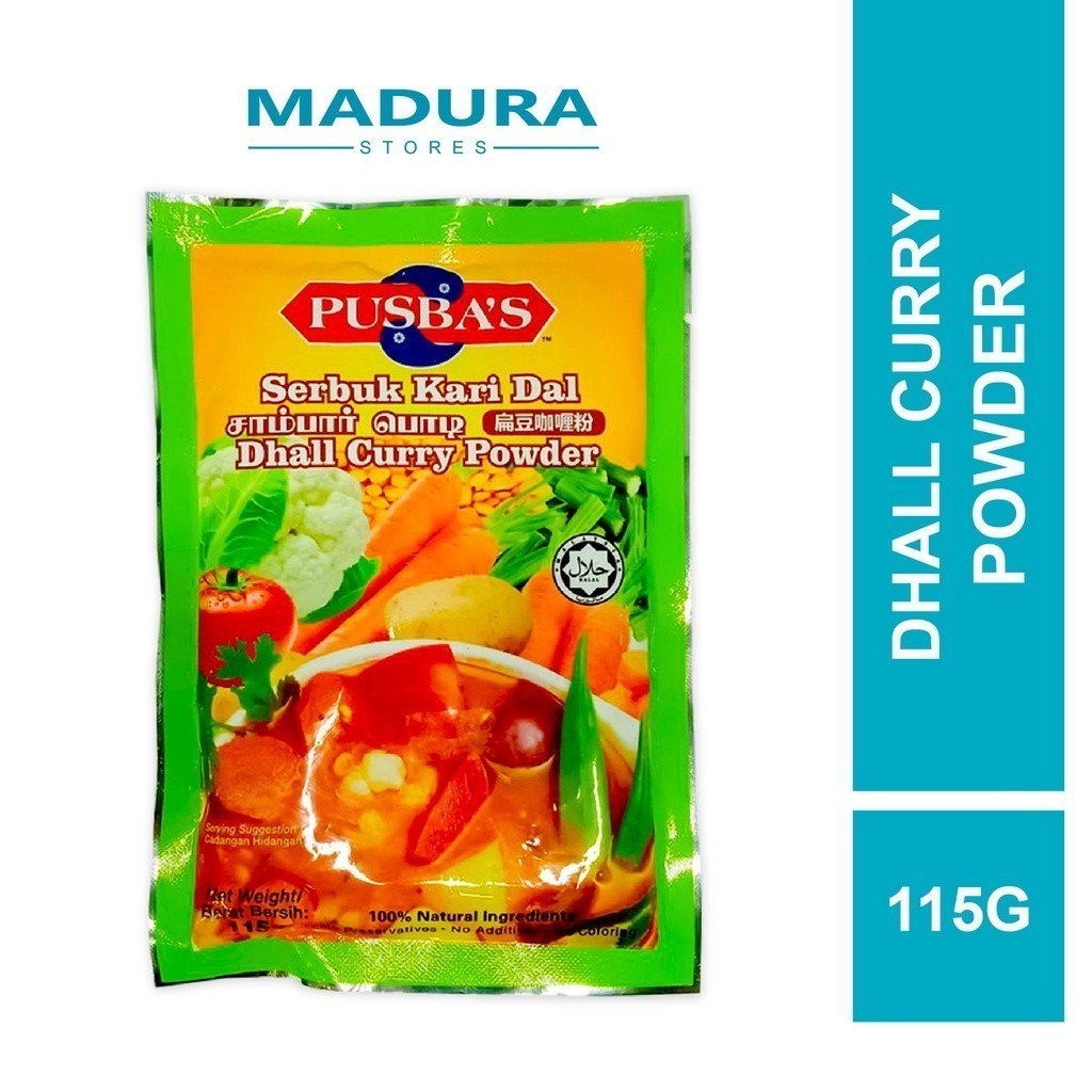 Pusba's Dhall Curry Powder 115g | Shopee Singapore