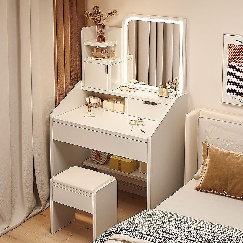 Dressing table bedroom ins wind household storage cabinet one modern ...