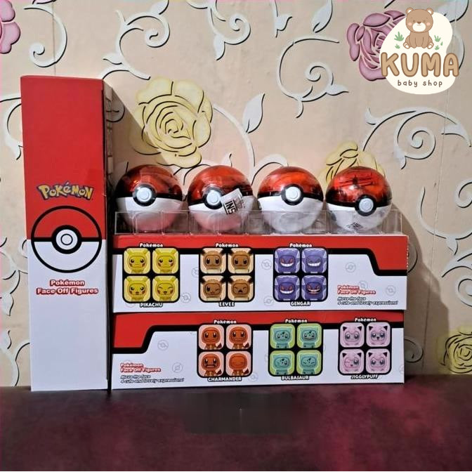 Pokemon Face Off Figures EMCO - viral children's toy Pokeball LDCX ...