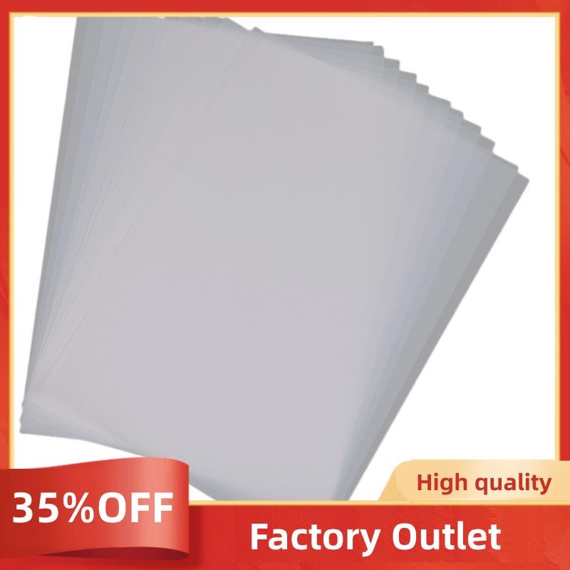 100Pcs/Lot A4 Sheets Transparent Paper Translucent Clear Paper for ...