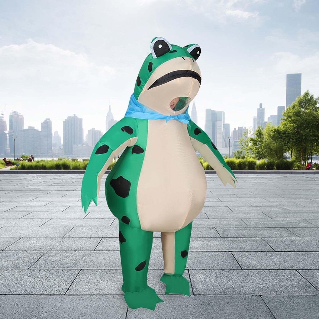 [chiwanji242] Inflatable Frog Costume Outfit, Inflatable Cosplay ...