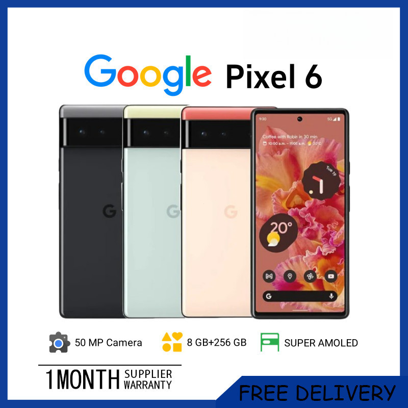Google Pixel 6 5G|8GB+128GB ROM|Unlocked| 50MP Wide Camera smartphone ...