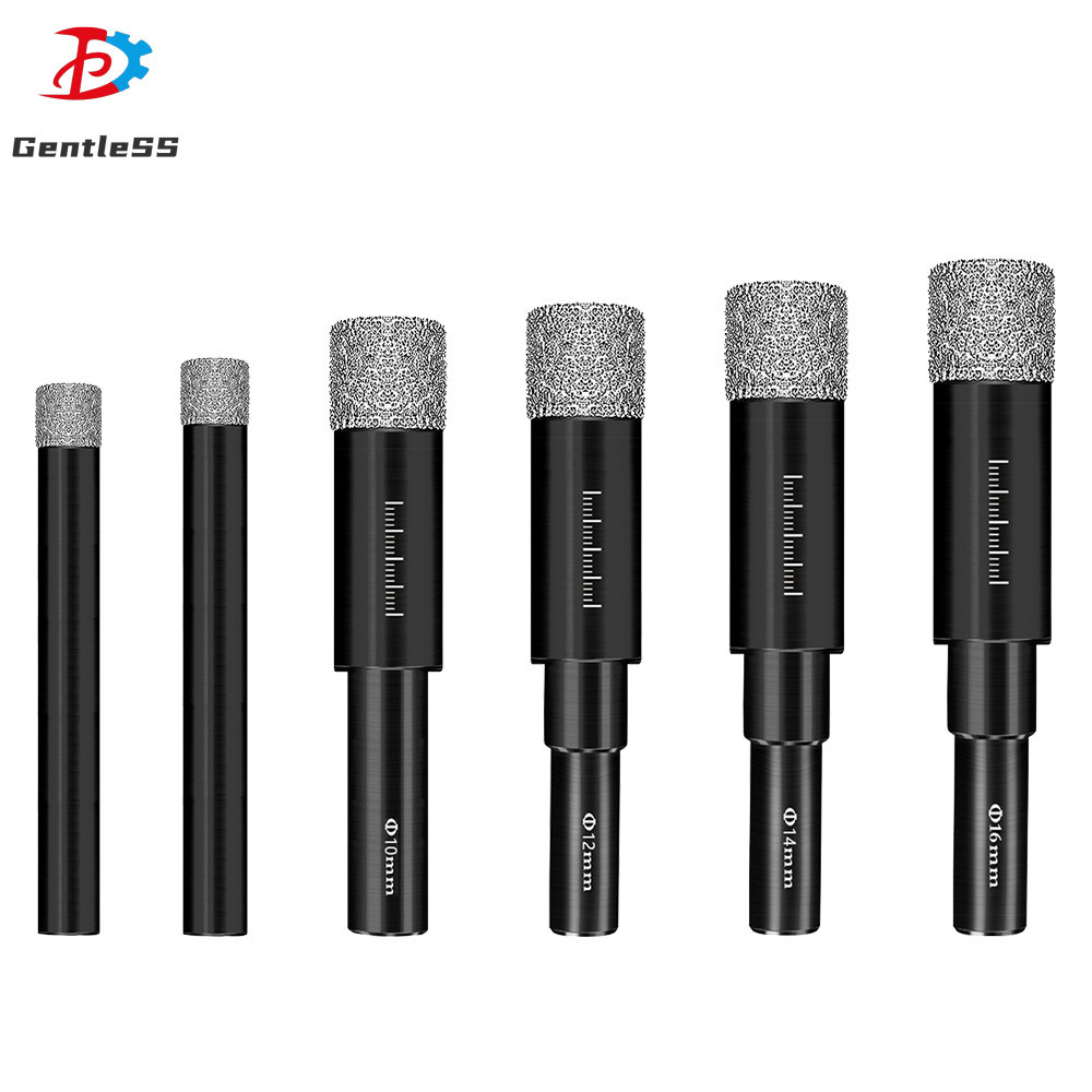 Carbide Tipped Drill Bit Set for Drilling Natural Stone Granite Slate ...