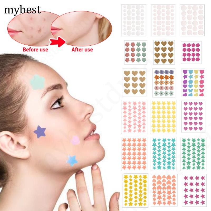 40PCS Acne Removal Pimple Patch Colorful Cute Face Spot Stickers ...