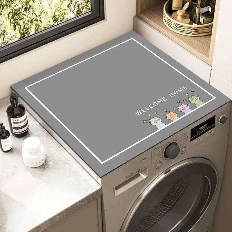 Special Sale Drum Washing Machine Cover Cloth Countertop Mat Absorb ...