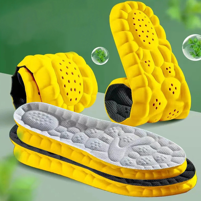 New Sport Insoles for Shoes Men Women Memory Foam Insole Soft Mesh ...